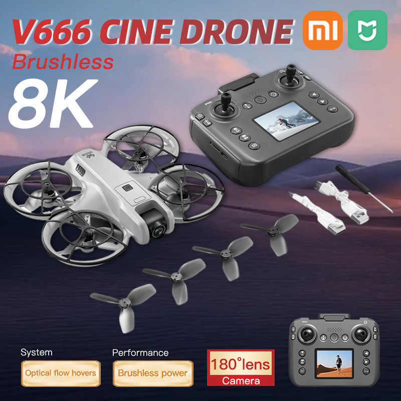 Jual Xiaomi Mijia Mini V666 Drone 4K Professional Wifi 5G Dron Obstacle ...