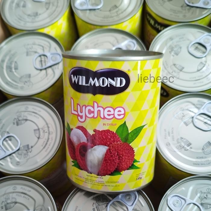 Jual Gdh Wilmond Lychee in Syrup 565gr / Leci Buah Kaleng 565 gr ...