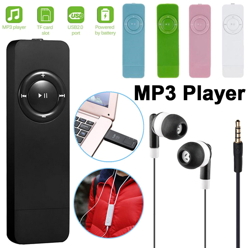 Jual Mini MP3 Player USB in-line Card U Disk MP3 Player Reproductor ...
