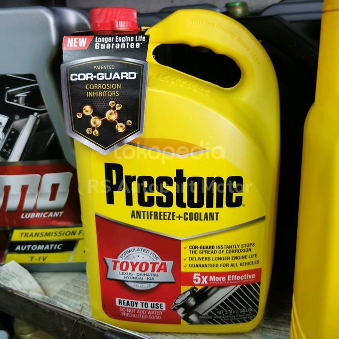 Jual Coolant Prestone Merah Cor Guard For Toyota Lexus Antifreeze ...