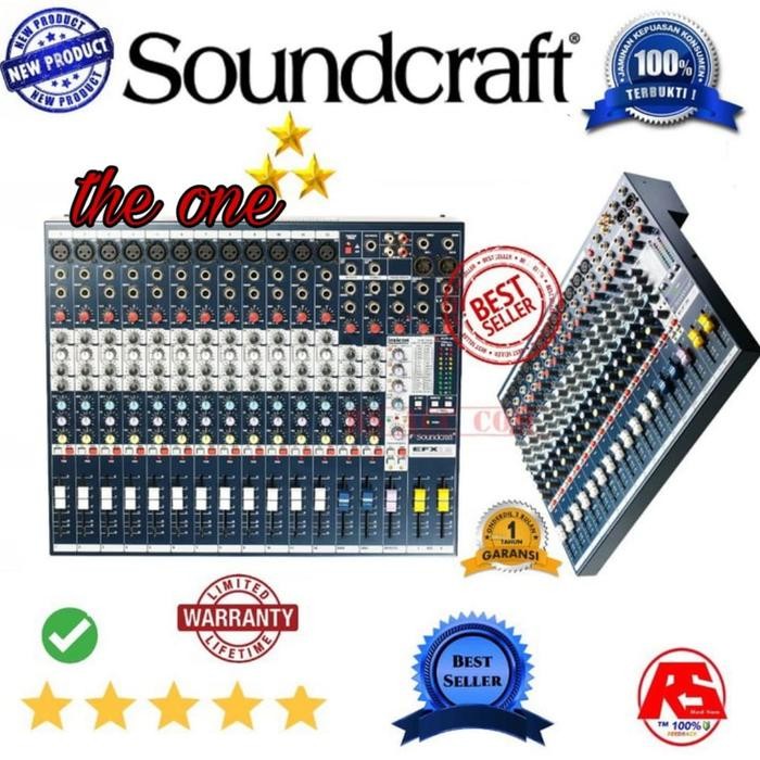 Jual AUDIO MIXER SOUNDCRAFT EFX 12 (qood quality) | Shopee Indonesia