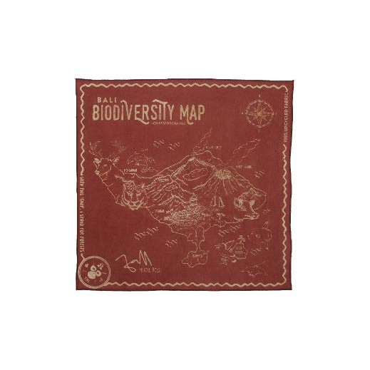 Jual Sapu Tangan/Slayer/Bandana/Handkerchief Biodiversity Map Daur ...