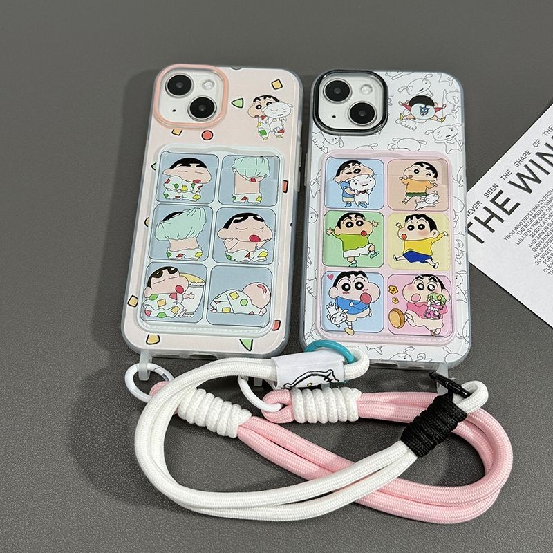 Jual Lucu Card Holder Anti Jamur Shin Chan Casing Samsung 24 Fe A56 S25 ...