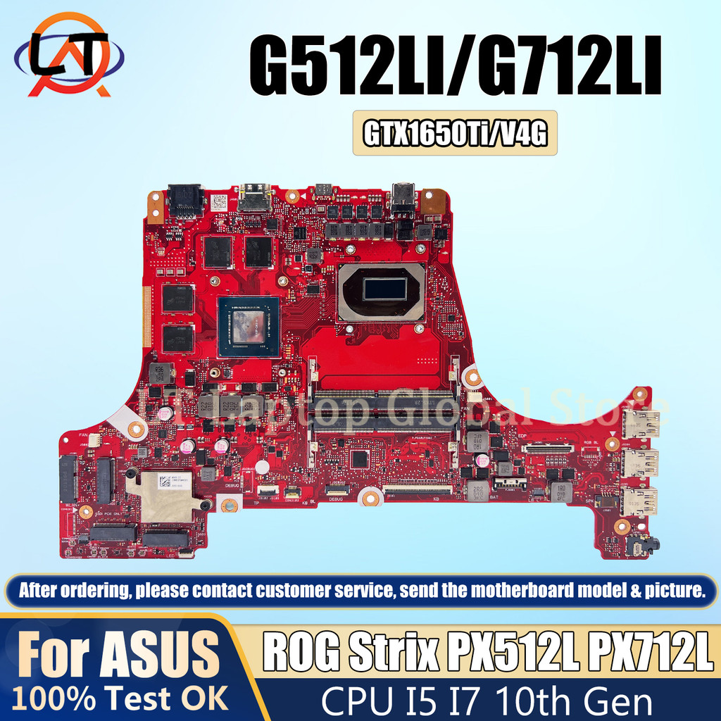 Jual G512LI G712LI Notebook Mainboard For ASUS ROG Strix G512L G512LH ...