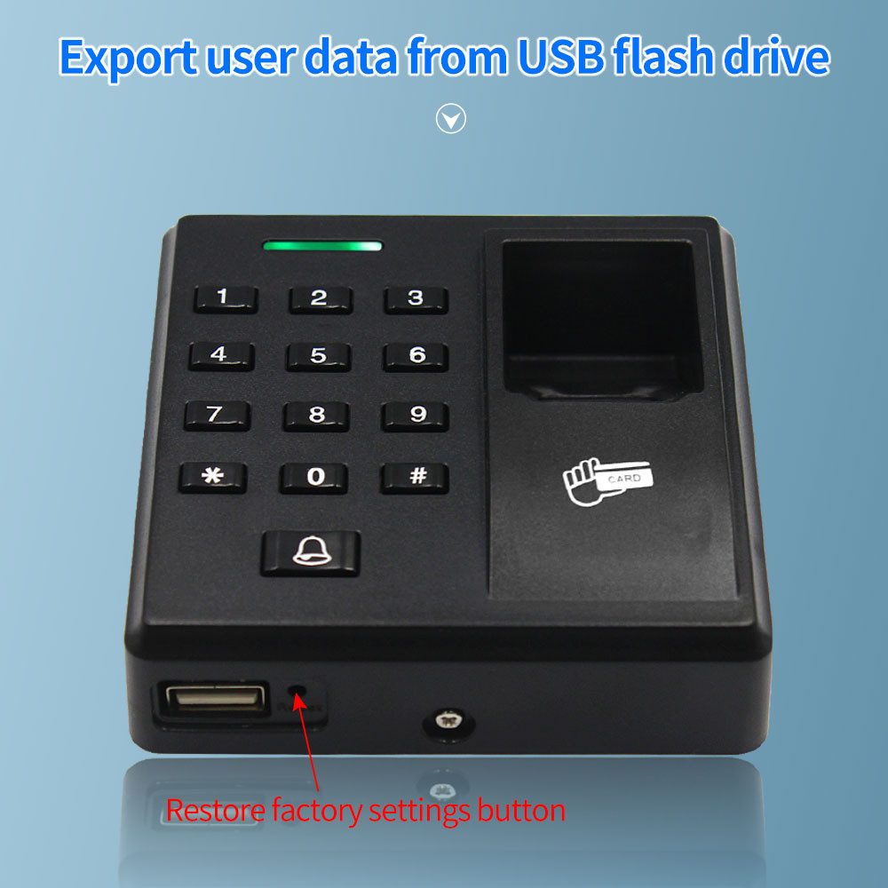 Jual Biometric Fingerprint Scanner Access Control Keypad Standalone ...