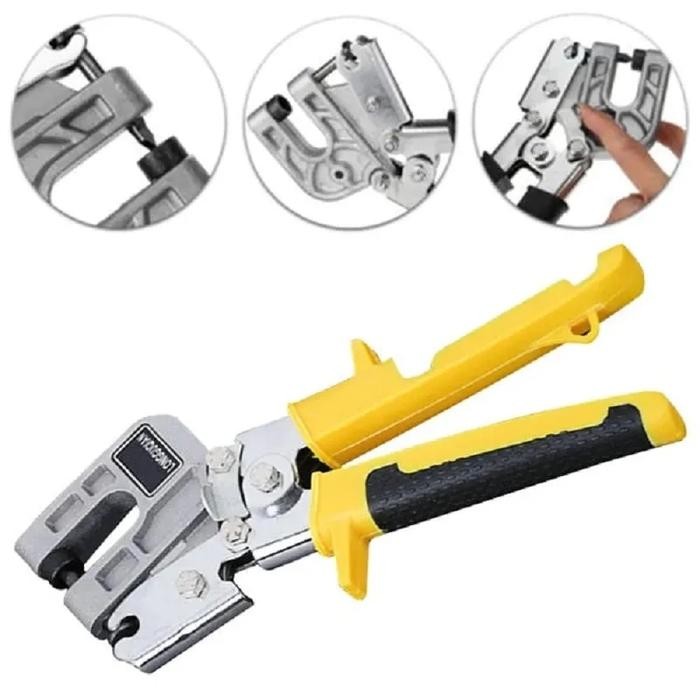 Jual Metal Stud Crimper Punch Lock Framing Fastening Crimping Hand Tool ...