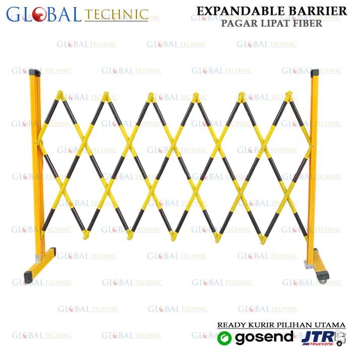 Jual Expandable Barricade Fiber Road Barrier Foldable / Pagar Lipat ...