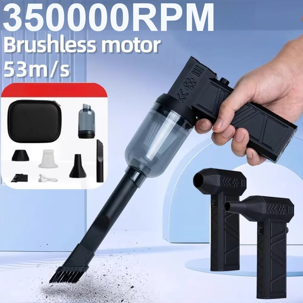 Jual 350000RPM Mini Air Blower Vacuum Cleaner Turbo Jet Fan Wind Speed ...