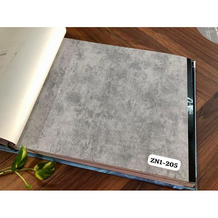 Jual Wallpaper Dinding Polos Industrial Semen Concrete Abu Cream Zenith ...
