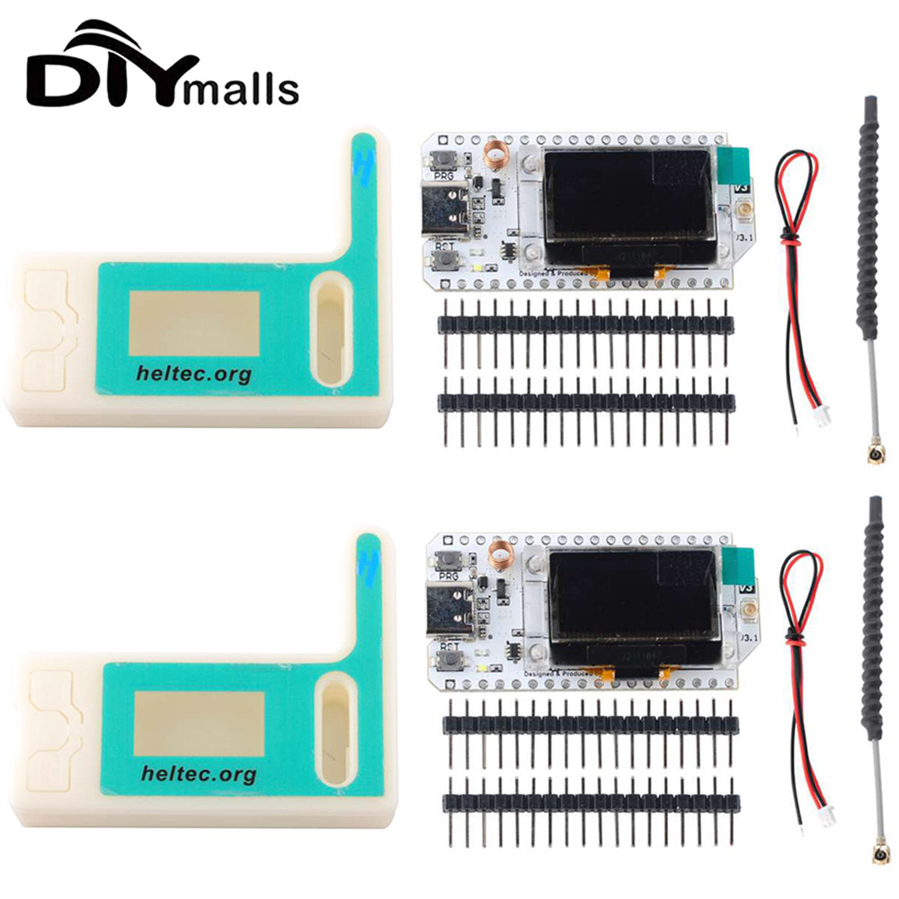 Jual 1/2 set ESP32 LoRa V3 for meshtastic Lora32 V3 0.96 OLED Display Development Board Kit WiFi ...
