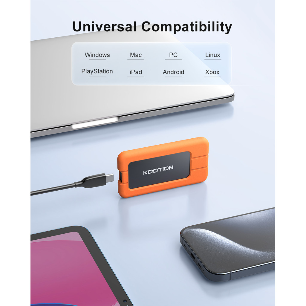Jual KOOTION X1Max 2TB External SSD Hard Drive HD Externo USB 3.2 GEN 2 ...