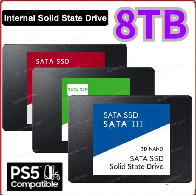 Jual 8TB New High Speed Sata III 1TB 2TB SSD Drive Hard Drive Internal ...