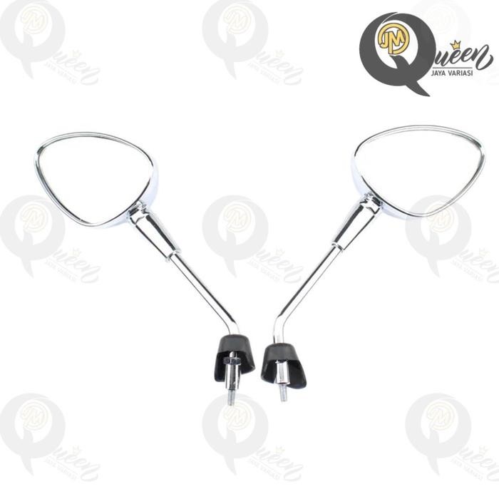 Jual Spion Vespa Sprint Primavera Chrome & Black Kaca Spion Motor ...