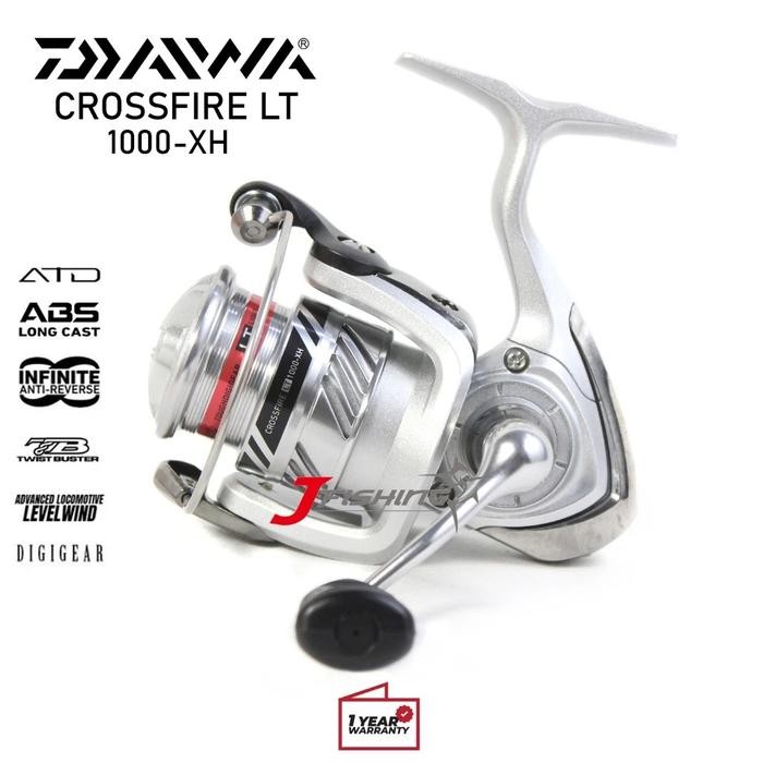 Jual Reel DAIWA CROSSFIRE 20 LT 1000 s/d 6000 Kolam Sungai Rawa Muara Laut Resmi | Shopee Indonesia