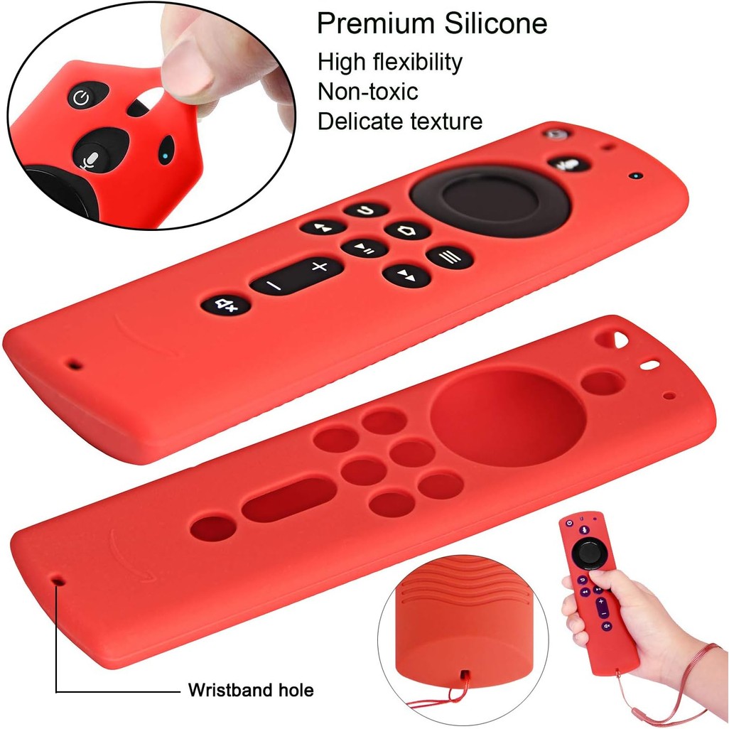 Jual Suitable for Fire TV Stick 4K TV Stick 2GEN Remote Silicone Case ...