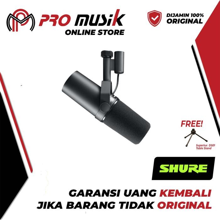 Jual Shure SM7B SM 7B Vocal Dynamic Broadcast Microphone | Shopee Indonesia