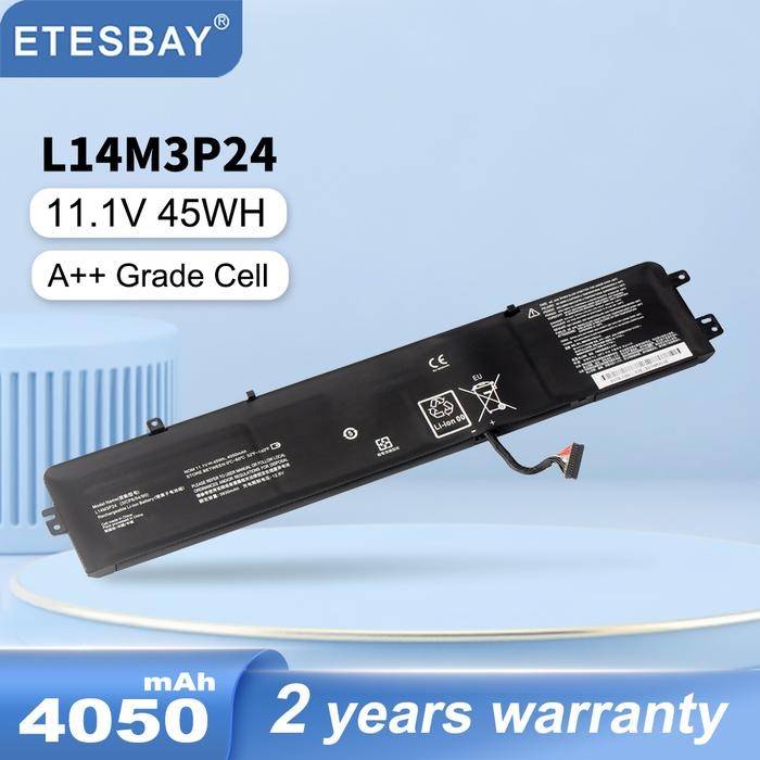 Jual ETESBAY L14M3P24 Laptop Battery For Lenovo IdeaPad Y700-14ISK 700 ...