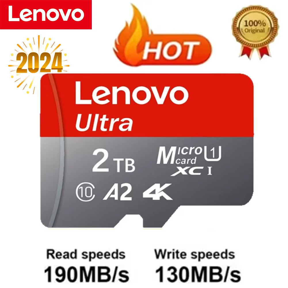 Jual Original Lenovo Micro TF SD Card 2TB 1TB High Speed Memory Card ...