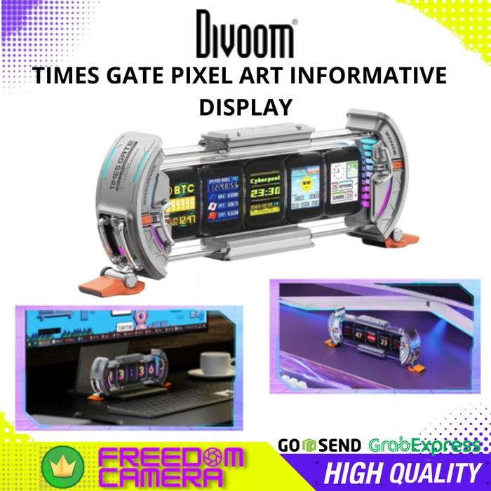 Jual Divoom Times Gate Pixel Art Informative Display | Shopee Indonesia