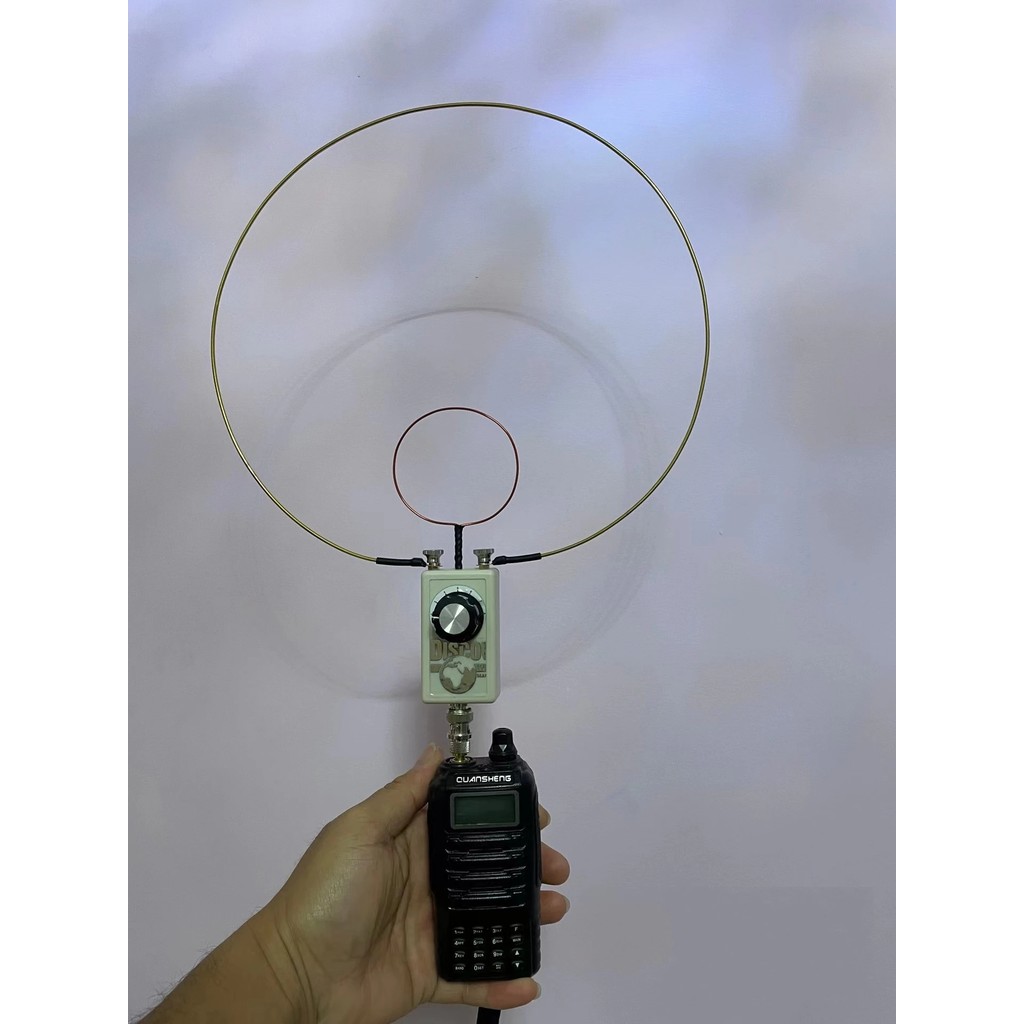 Jual MINI-25 Magnetic Loop Antenna 14MHz-50MHz HF Antenna for Shortwave ...