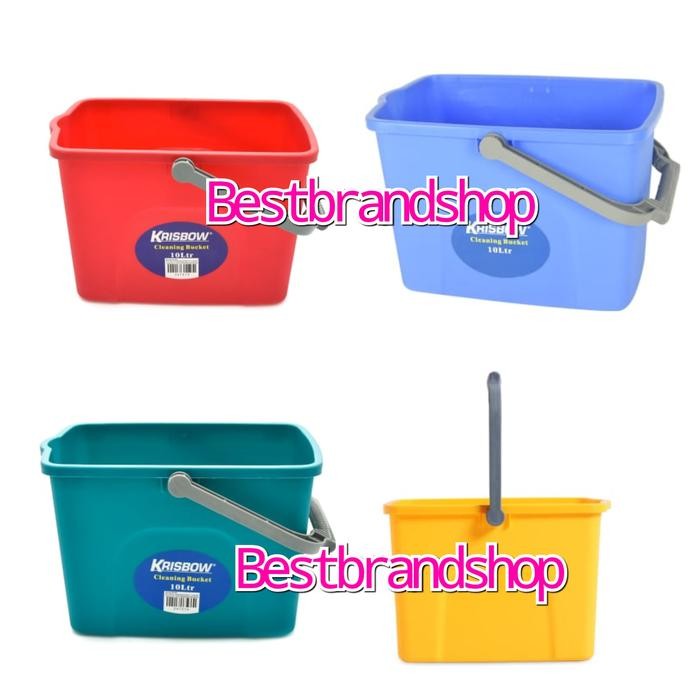 Jual KRISBOW EMBER PLASTIK 10 LTR CLEANING BUCKET 10LTR MC3007 | Shopee ...