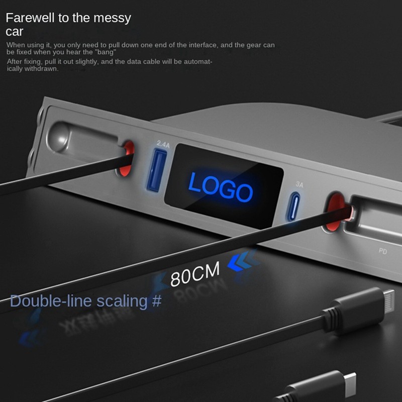 Jual Suitable For Tesla Model3/Y With Telescopic Cable Central Control ...