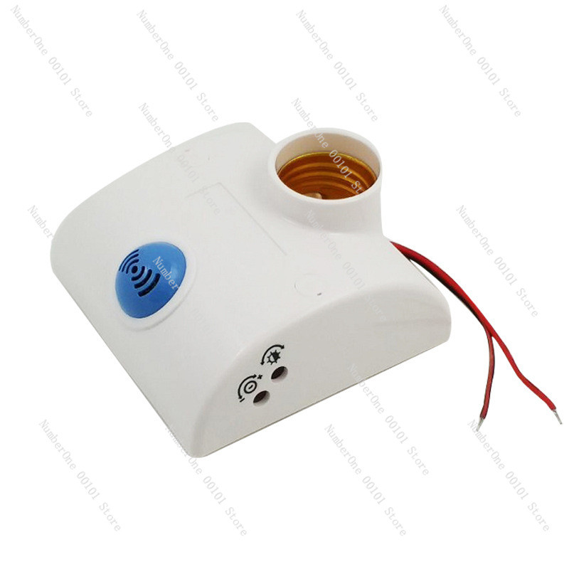 Jual 220V Human Body Microwave Radar Induction Lamp Holder 86 Type ...