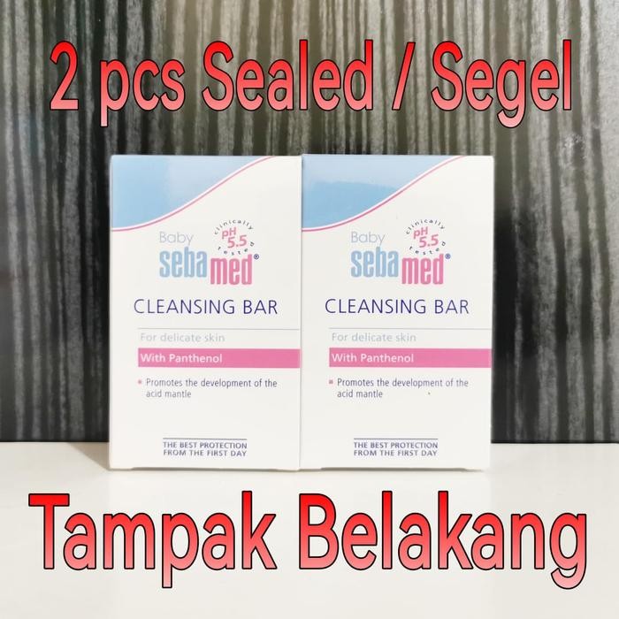Jual Sebamed baby bar cleansing 100gr sabun bayi anak original 100 gr ...