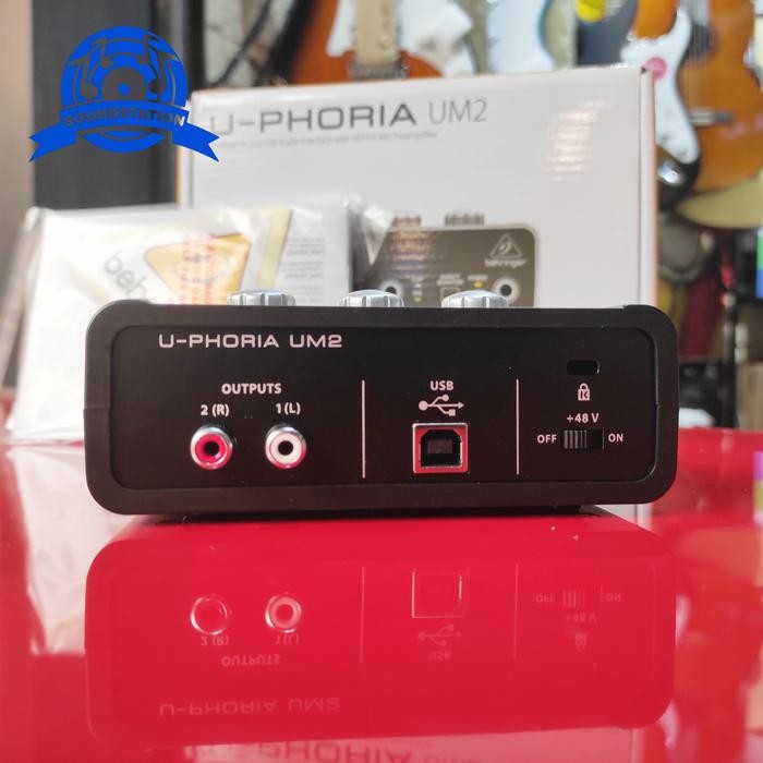 Jual Soundcard Behringer Um2 Usb Audio Interface Recording Original ...
