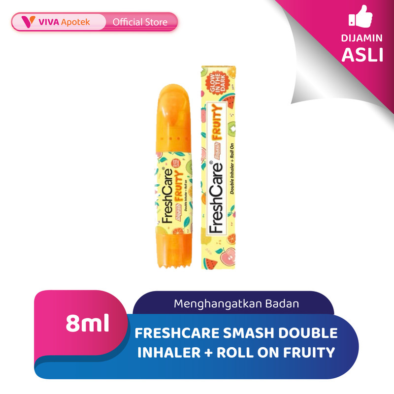 Jual Freshcare Smash Fruity Double Inhaler + Roll On (8 ml) | Shopee ...