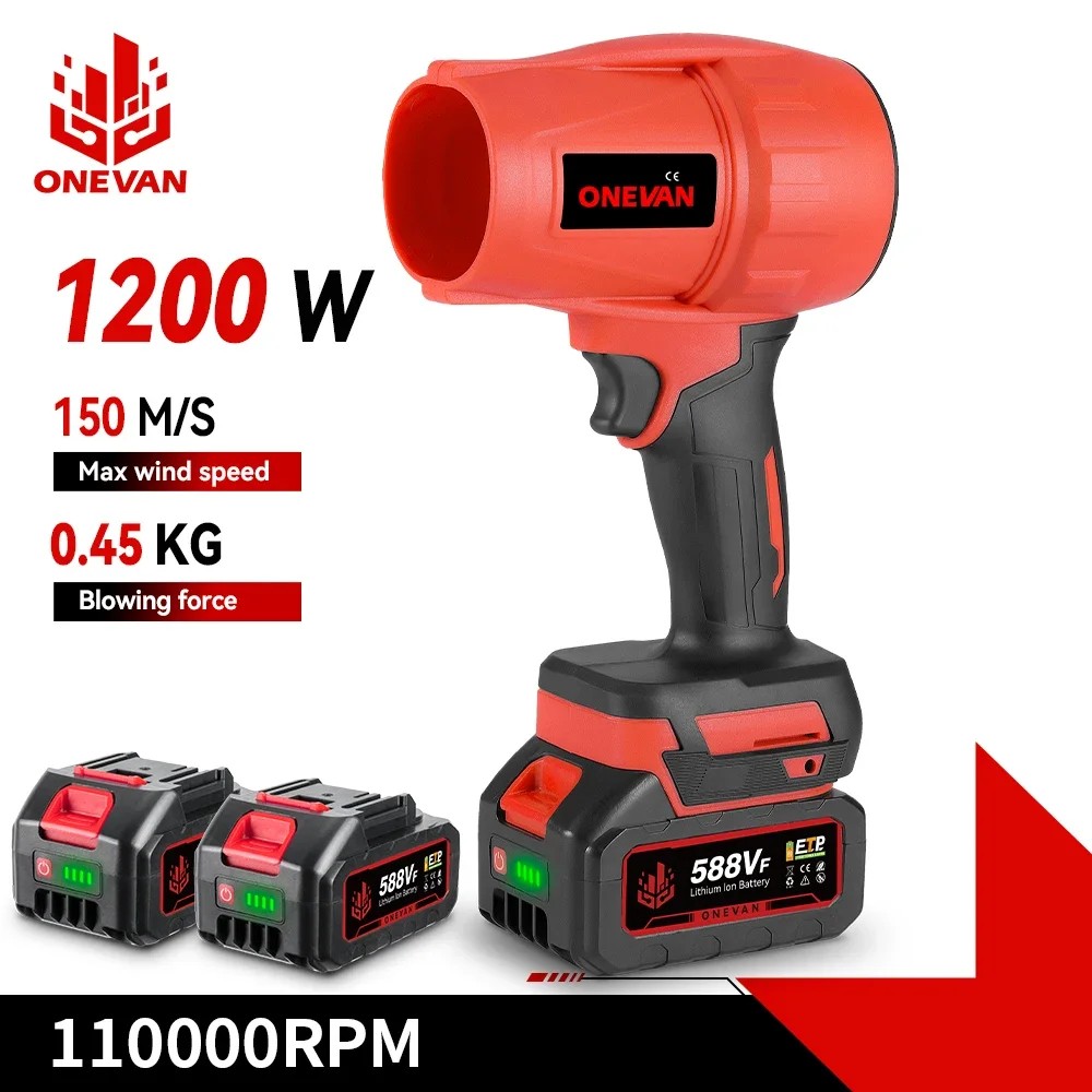 Jual aligatorr100 ONEVAN Electric Turbo Blowers Jet Fan 1200W 200M/S ...