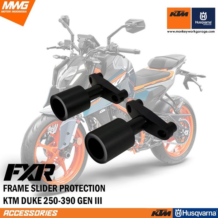 Jual Fxr Frame Slider Protection Ktm Duke 250-390 Gen Iii (2024 ...