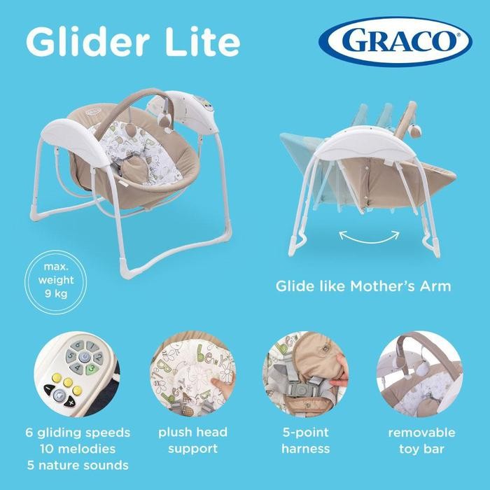 Jual Graco Swing Glider Lite Benny & Bell Ayunan Bayi | Shopee Indonesia
