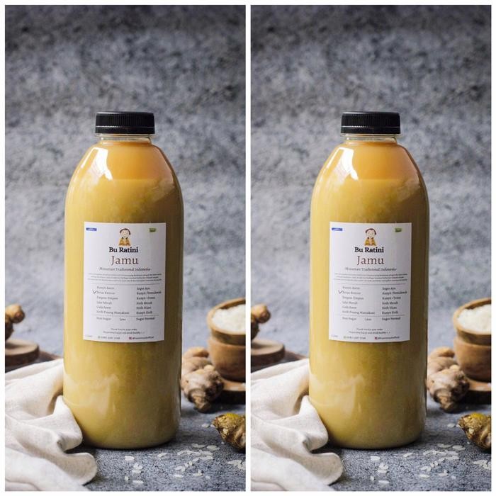 Jual PAKET BUNDLING 2 BOTOL (1L) JAMU KUNYIT ASEM/BERAS KENCUR/EMPON ...
