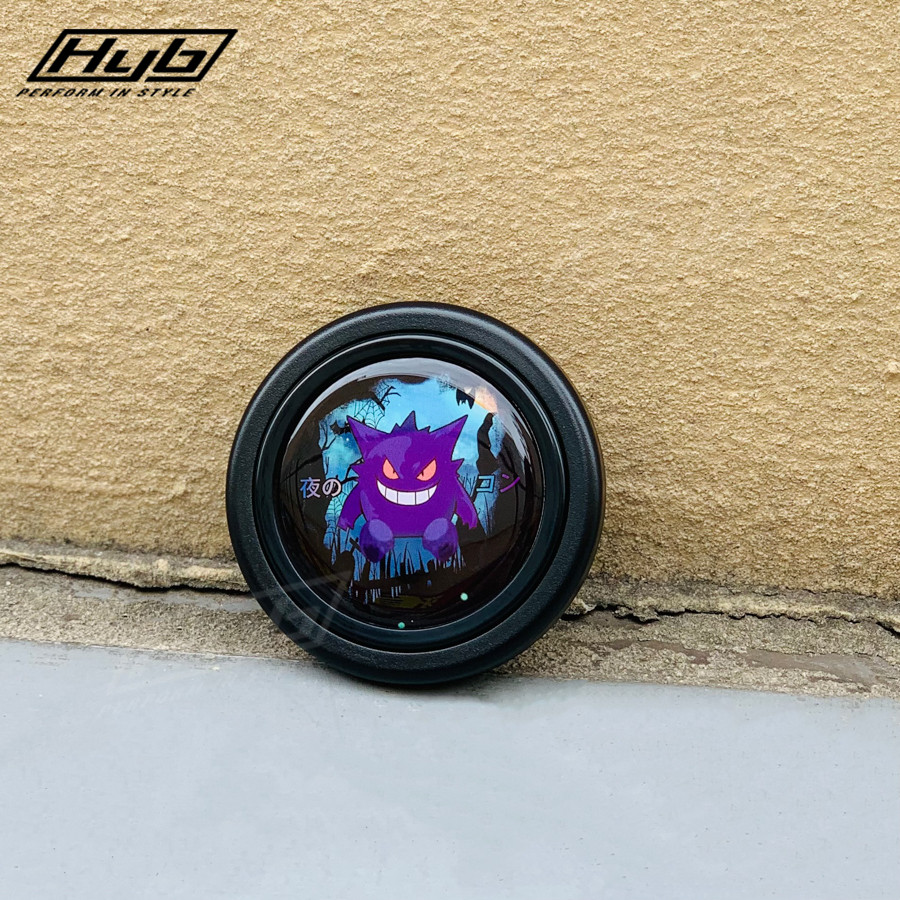 Jual IMPORT JDM RACING CAR ANIME PURPLE GHOST HORN BUTTON DRIFT SPORTS ...