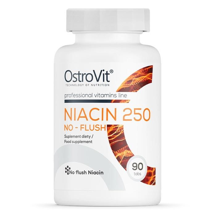 Jual OstroVit Vitamin B3 - Niacin 250mg NO FLUSH 90 Tablet Suplemen ...