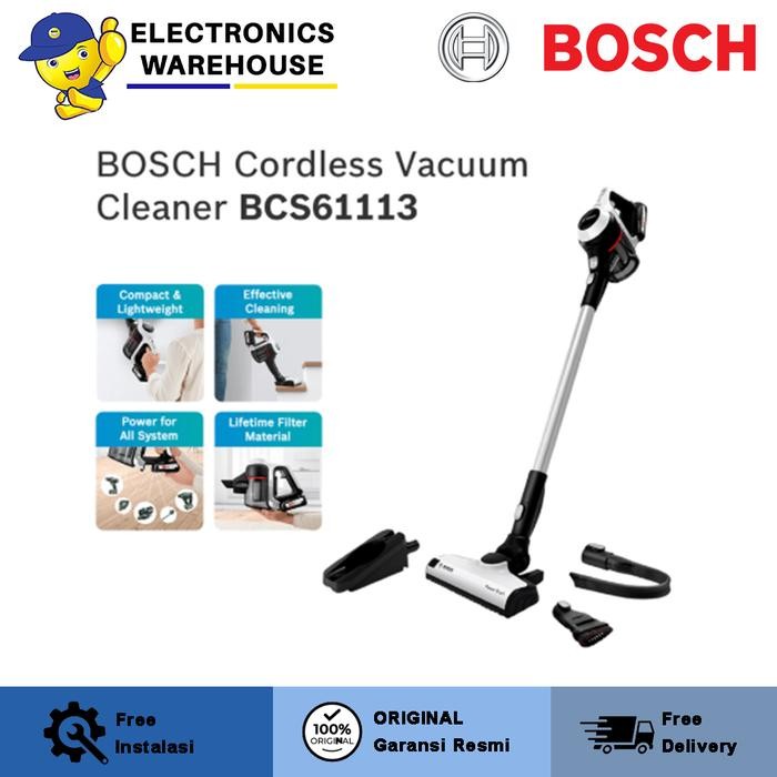 Jual Siap Kirim Bosch Vacuum Cleaner Unlimited Bcs61113 - Vacuum Listrik Rumah Tangga | Shopee ...