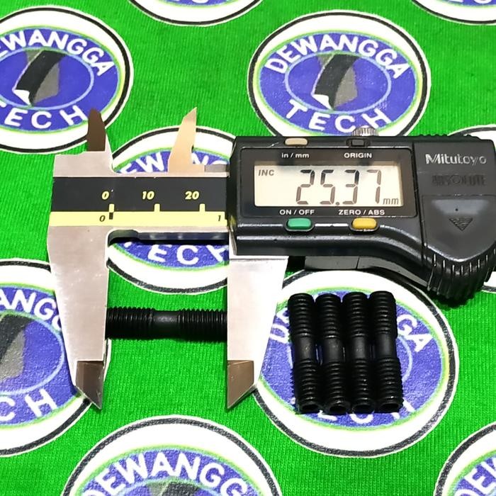 Jual Pilihan- Ml0625 Baut M6X1 Ulir Kiri Kanan Kunci L Tanam 3Mm Screw ...