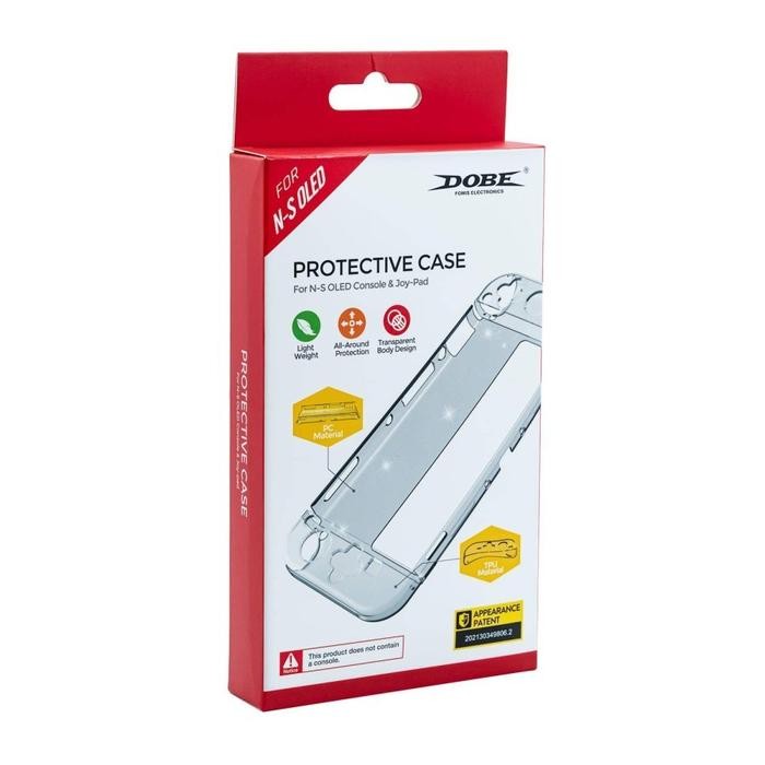 Jual Pilihan- Dobe Nintendo Switch Oled Protective Case Crystal ...