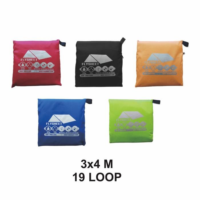Jual Eiger - Flysheet Tenda 3X4 Ultralight 19 Lubang Tebal | Shopee ...