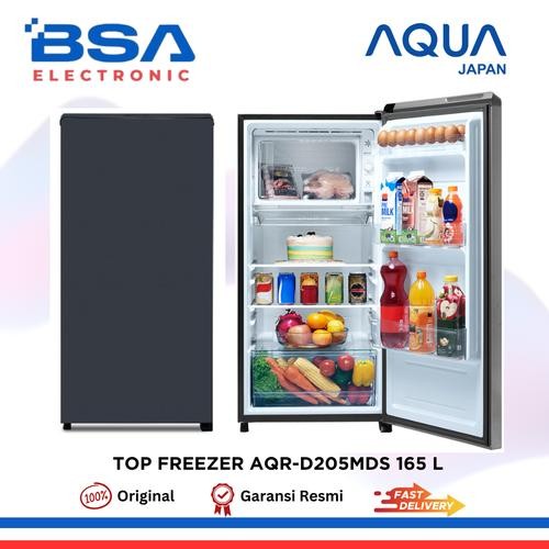 Jual AQUA AQR-205 MDS/MLS KULKAS 1 PINTU - Drak Silver mini | Shopee ...