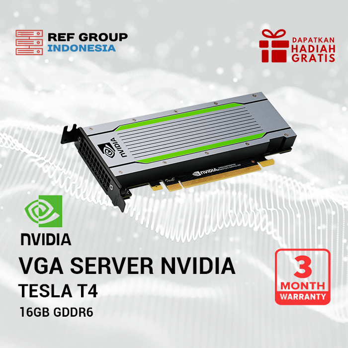 Jual VGA Server NVIDIA Tesla T4 16GB GDDR6 GPU Server AI & Deep ...