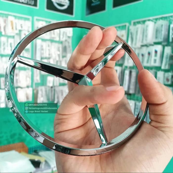 Jual EMBLEM LOGO MERCEDES BENZ MERCY UKURAN ORIGINAL DIAMETER 11.4CM ...