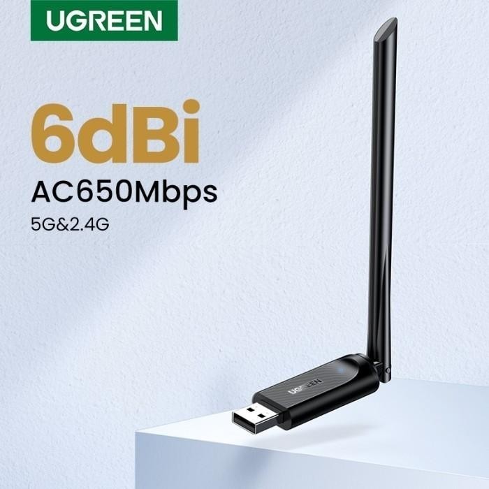 Jual Ugreen Wifi Dongle Adapter 2.4G & 5G Network Card - Ugreen Usb ...