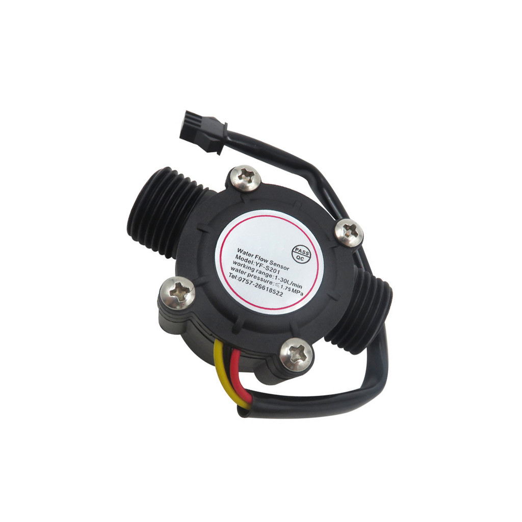 Jual 1/2" 3/4" 1"Water Flow Sensor Flow Meter Hall Flow Sensor Water ...