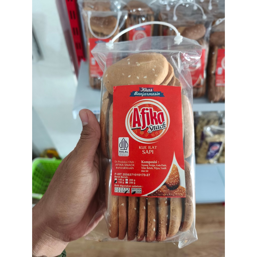 Jual Kue Ilat Sapi AFIKA 150g – Snack Khas Tradisional Legit | Shopee ...
