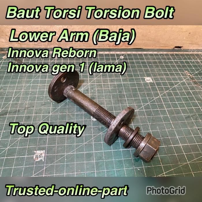 Jual BAUT TORSI TORSION BOLT LOWER ARM (BAJA) INNOVA REBORN - INNOVA ...
