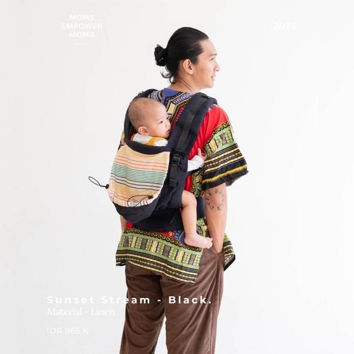 Jual Sunset-Stream Black MEM Shift (Soft Structure Carrier) Gendongan ...