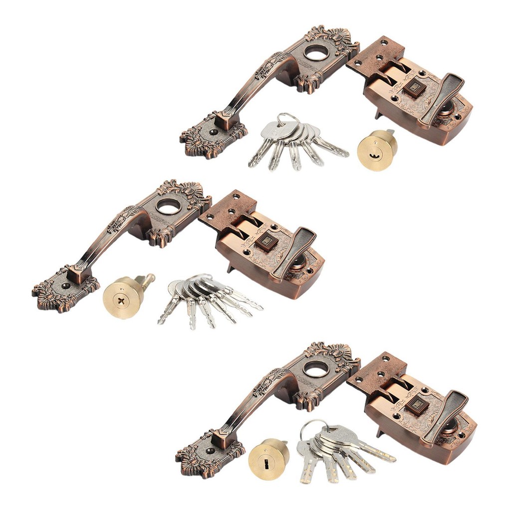 Jual Security Door Lock Room Door Latch Entrance Lock for Hotel Cabinet ...