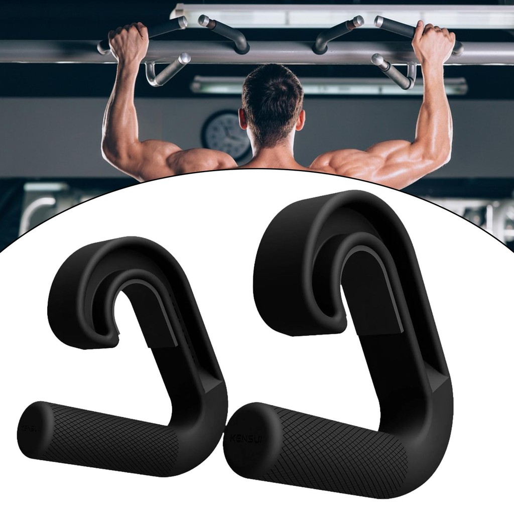 Jual 2 Pcs Hook Fitness Handle Multi-Functional Exercise Suspension ...